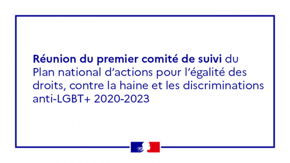 Réunion du premier comité de suivi du Plan national d’actions pour l’égalité des droits, contre ...